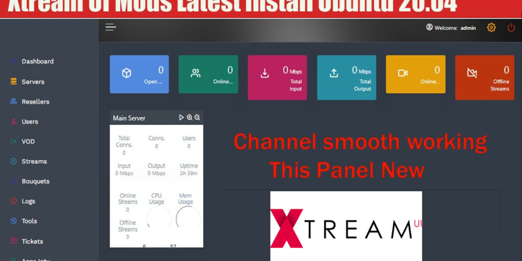 How To Install Xtream Ui IPTV Panel In Ubuntu 20.04 - 5K5G BLOG